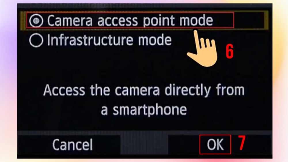 Cách kết nối máy ảnh Canon với điện thoại đơn giản